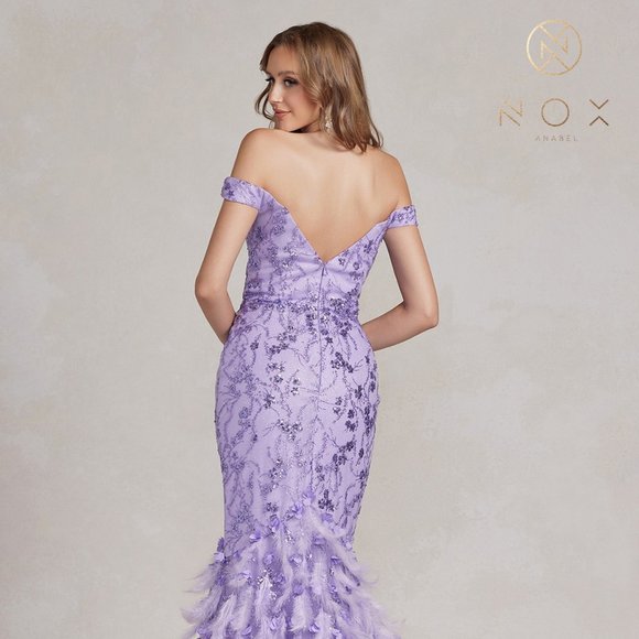 Nox | Dresses | New Mermaid Sleeveless Cutaway Shoulders Floor Length ...